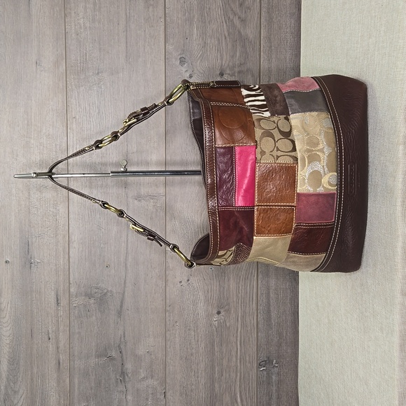 Coach | Bags | Coach Patchwork Leather Tote Shoulder Bag 434 | Poshmark